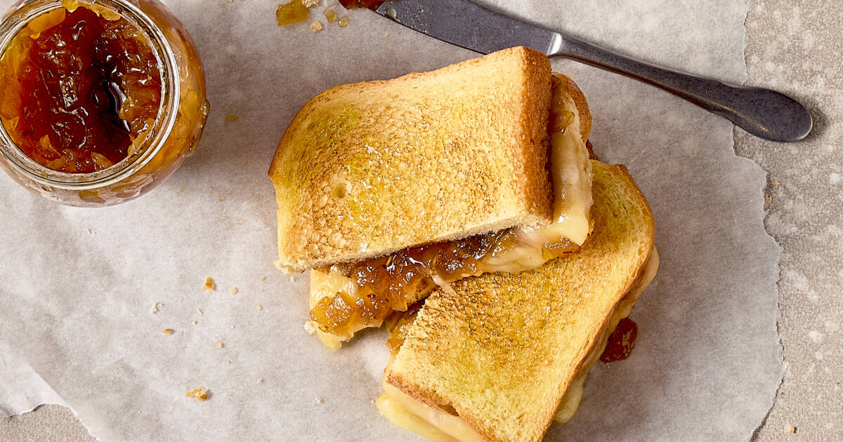 Onion Jam Grilled Cheese Sandwiches - Redpath Sugar Ltd.