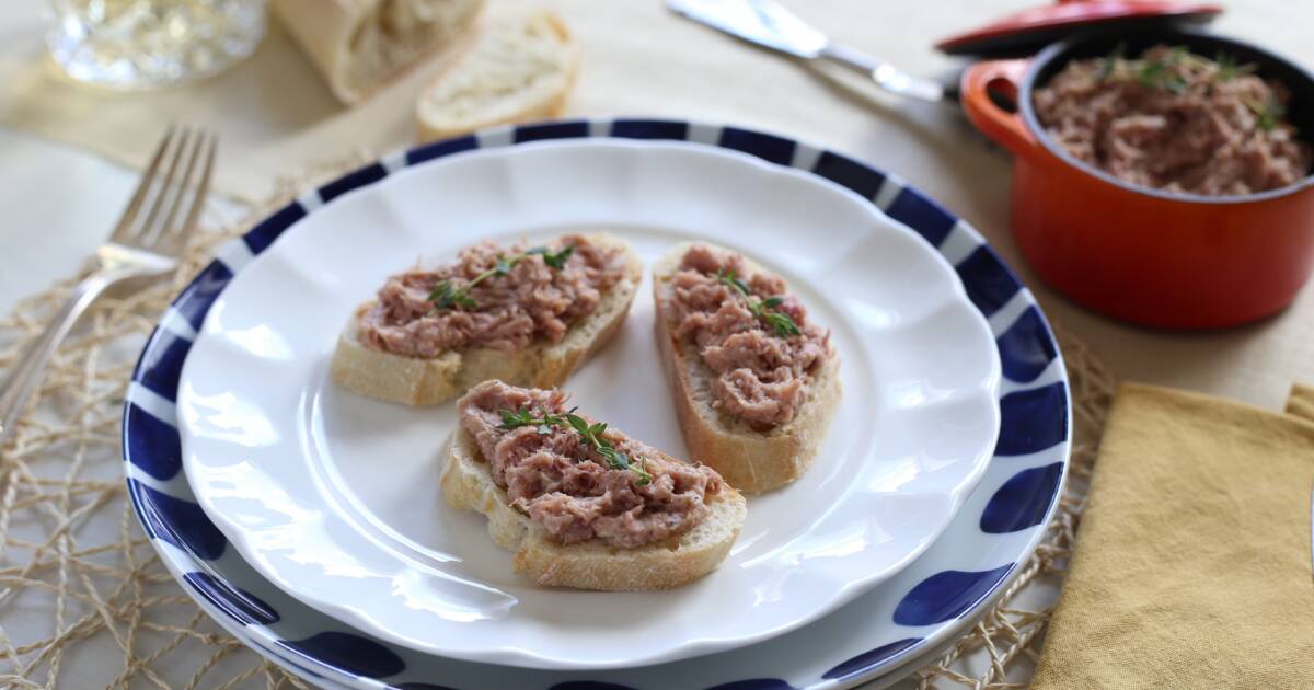 Rillette de porc et canard - Sucre Redpath Ltée