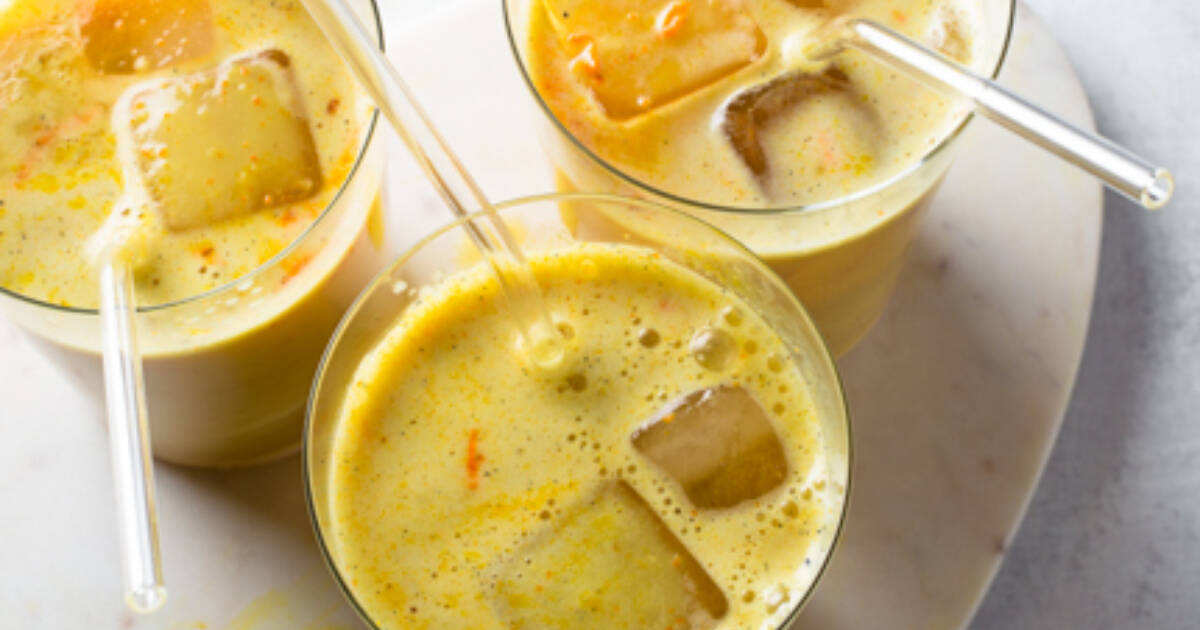 Iced Turmeric (Golden Milk) Latte - Redpath Sugar Ltd.